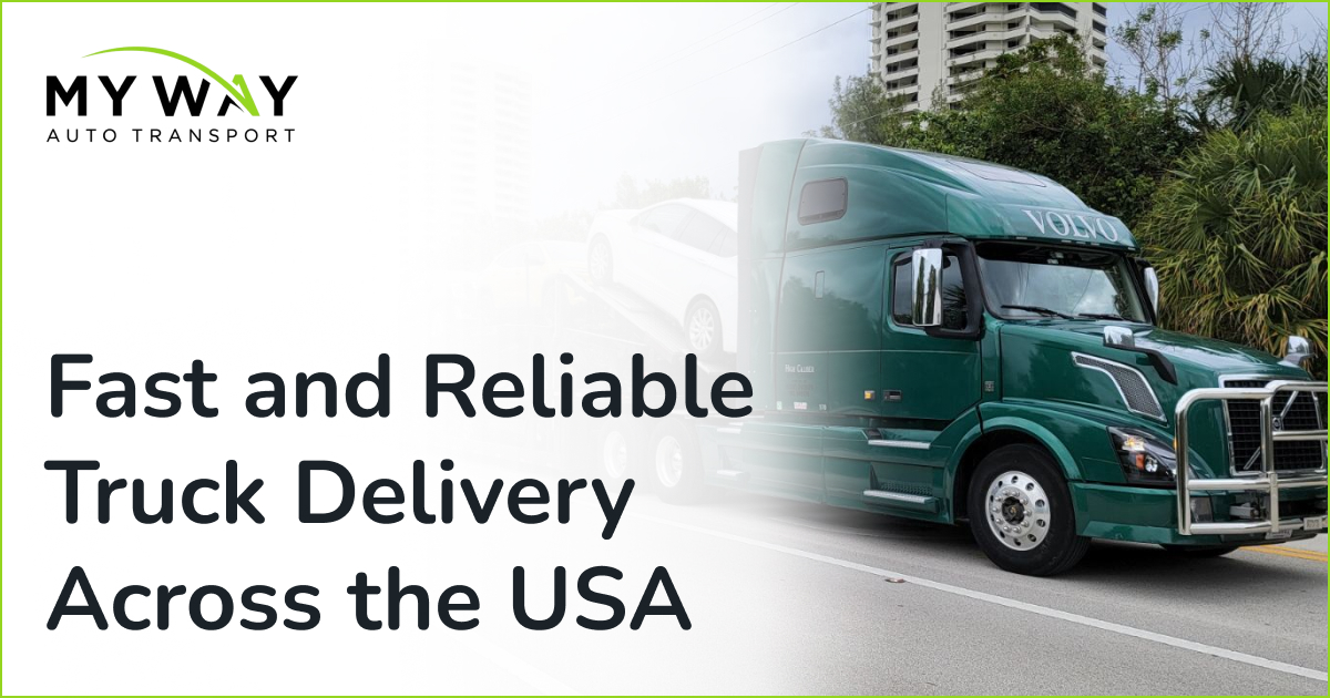 My Way Auto Transport - Trusted Car Shipping Company Nationwide